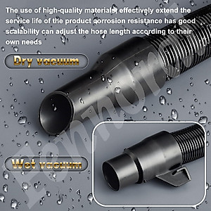 14-37-0016 Hose Assembly for Milwaukee M18 PACKOUT Wet/Dry Vacuum Model 0970-20, Works for Both Wet or Dry Pickup