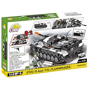 COBI Historical Collection WWII STUG III Ausf. F/8 & Flammpanzer (2-in-1)