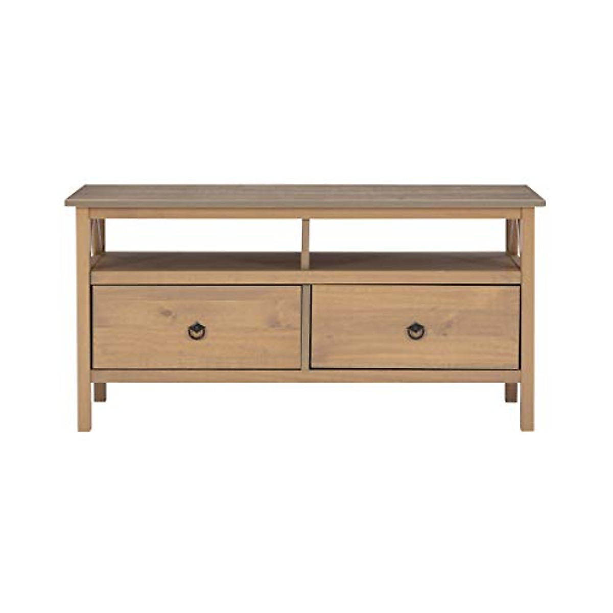 Linon Titian Driftwood TV Stand