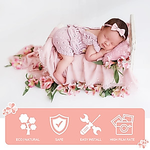 Newborn Photography Props Wooden Bed Baby Photoshoot Props Doll Bed Baby Photo Prop White Wood Mini Bed for Photography Baby Doll Bed Make The Old Bed Photography Props Baby Photo Studio Props