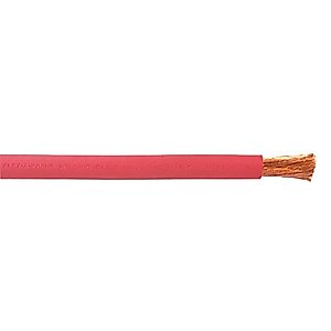 3/0 Gauge AWG - Flex-A-Prene - Welding/Battery Cable - Red - 600 V - Made in USA (10 FEET)