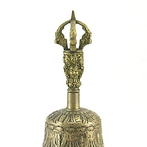 TM THAMELMART FOR BEAUTIFUL MINDS BUDDHIST SACRED SPIRITUAL TIBETAN BELL AND DORJE