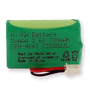 Synergy Baby Monitor Battery, Compatible with Motorola MBP483PU Baby Monitor, (NiMh, 3.6V, 700 mAh) Ultra High Capacity, Replacement for GE GE 2-6401 Battery