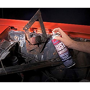 Eastwood Polymeric Rust Converter | Convert Metal Rust into a Protected Primed Surface | Rust Remover Sealant & Protection Primer | Ready to Paint Automotive Undercoating | Black 11 Oz Aerosol Can