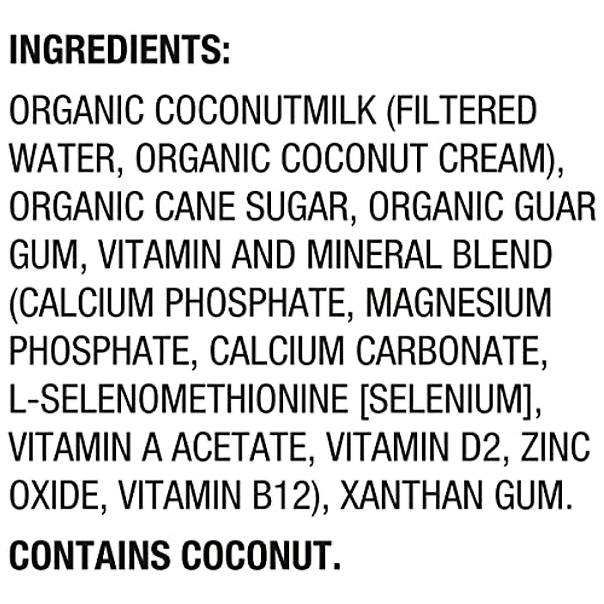 So Delicious Dairy Free Shelf-Stable Coconut Milk, Original, Vegan, Non-GMO Project Verified, 1 Quart