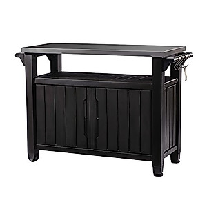 Keter BBQ Side Table Grande brown