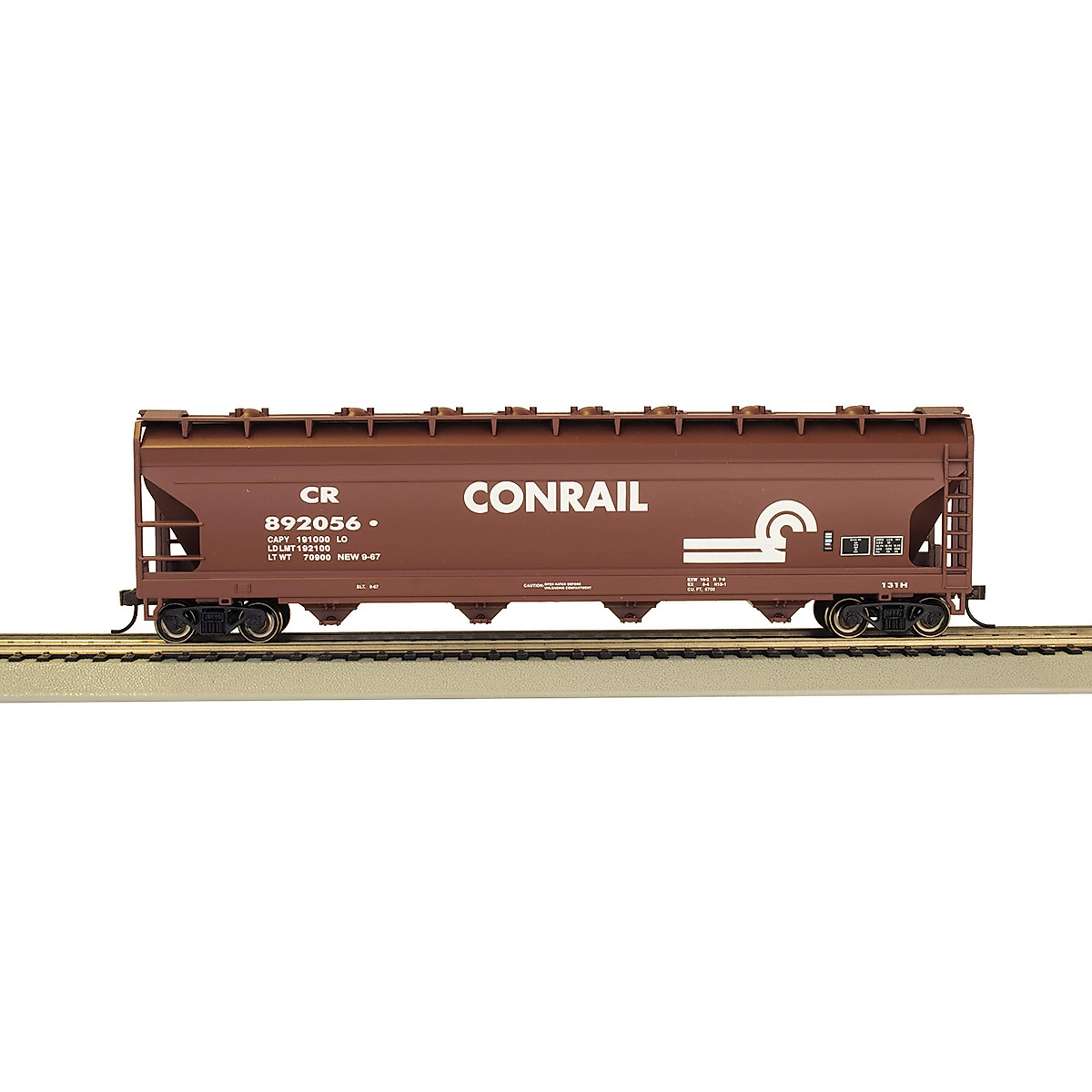 Bachmann Trains - 56' ACF Center Flow Hopper - Conrail - HO Scale