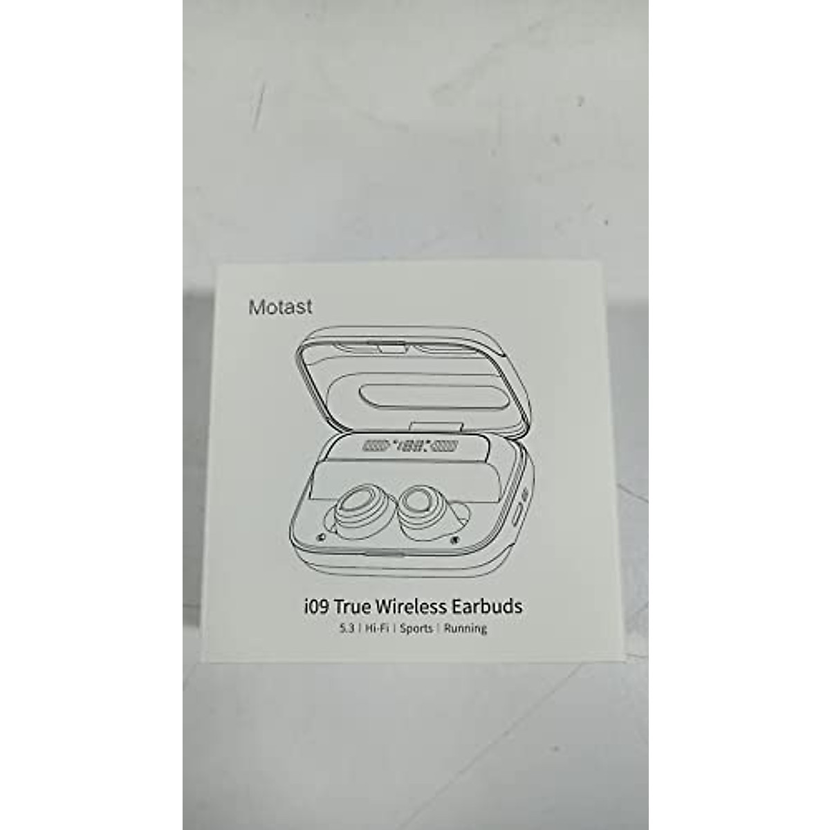 Motast Wireless Earbuds, Bluetooth 5.1 Earbuds 140H Playtime Bluetooth Headphones Stereo Noise Cancelling Wireless Earphones in Ear with Mic, USB-C Charging IP7 Waterproof Headset for Sport Rose Gold