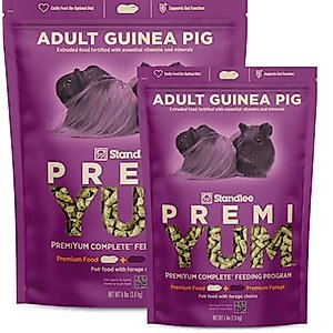 PremiYum Standlee Adult Guinea Pig Food, 8lb Bag