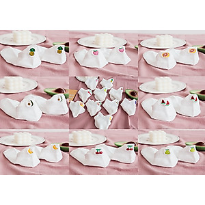 Joylife Fruit Embroidered Ankle Socks Cute Low Cut Socks for Women, Ladies, Girls, Fruit Heel Embroidered 10 Pack