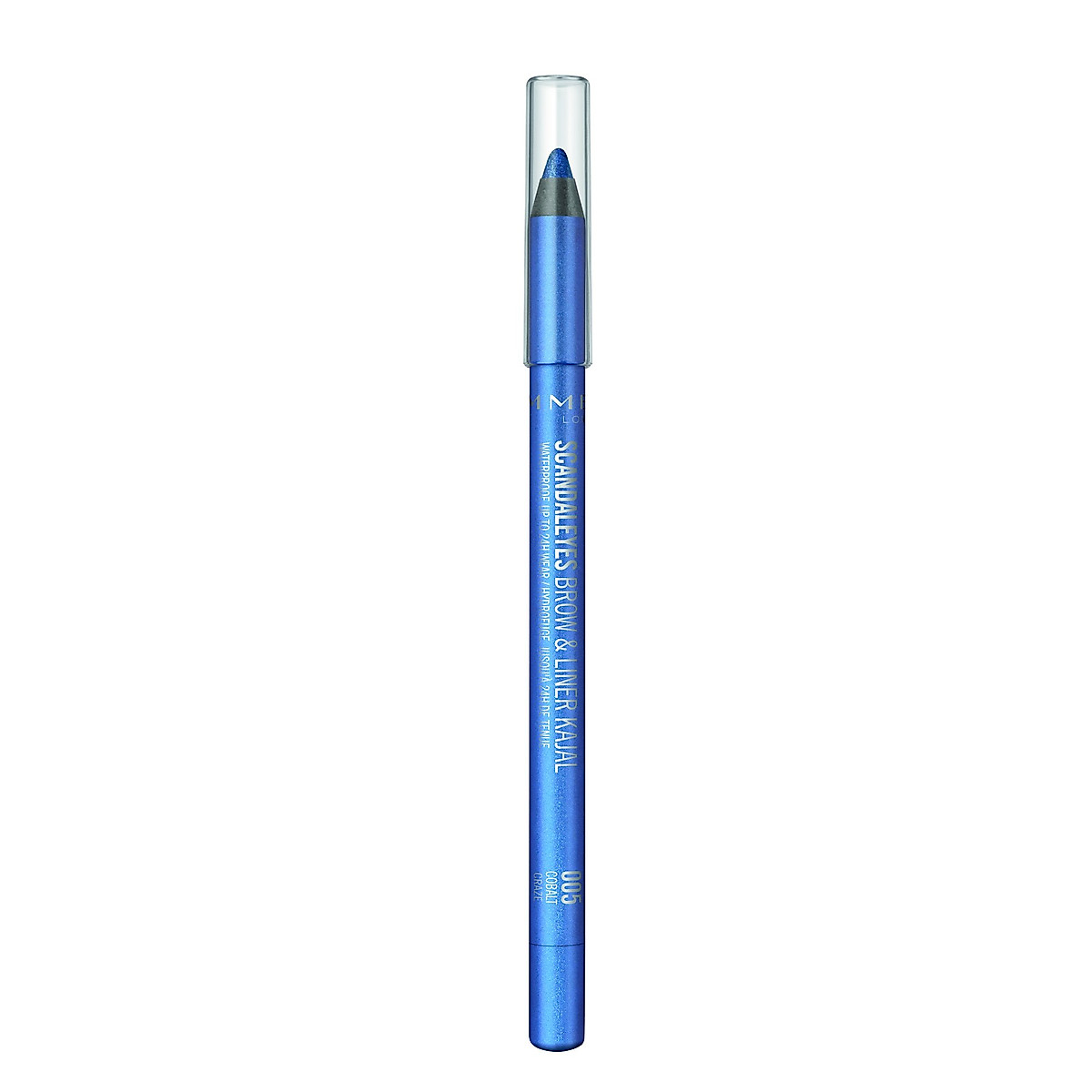 Rimmel Scandaleyes Waterproof Brow and Liner Kajal, Cobalt Craze