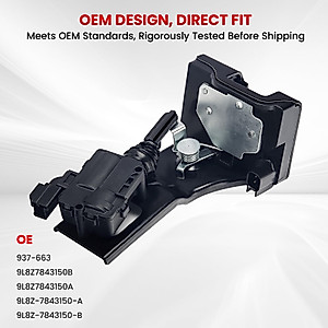 SYERAL Liftgate Actuator 937-663 Rear Hatch Trunk Door Latch Motor Tailgate Lock Assembly Compatible with 2009-2012 Escape 09-11 Mercury Mariner 08-11 Mazda Tribute 9L8Z-7843150-B