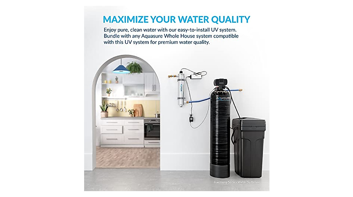 Aquasure 42W UV Water Purification System for Safe, Clear Water