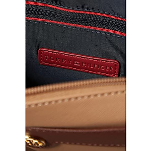 Tommy Hilfiger Gretta II Camera Crossbody Saffiano PVC Tannin One Size