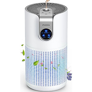 MOOKA B-D02L + M03 Air Purifiers for home large room Combo