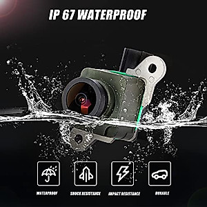 56038978AL Rear View Backup Back Up Assist Camera Compatible with 2013-2015 Dodge Viper 2013-2015 Dodge Ram 1500 2500 3500 4500 5500 2015 Chrysler 200 Replaces 56038978AK