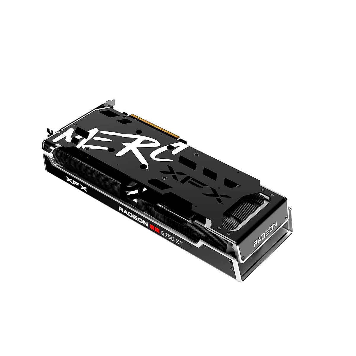 XFX Speedster MERC319 Radeon RX 6750XT Black Gaming Graphics Card with 12GB GDDR6 HDMI 3xDP, AMD RDNA 2 RX-675XYTBDP