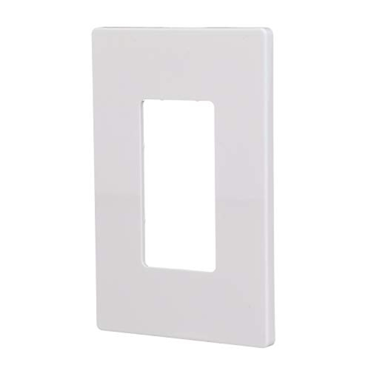 EATON PJS26W Arrow Hart Pjs26 Decorative Screw less Wall Plate, 1 Gang, 3.13 In L X .5 In W X 4.88 In H, White