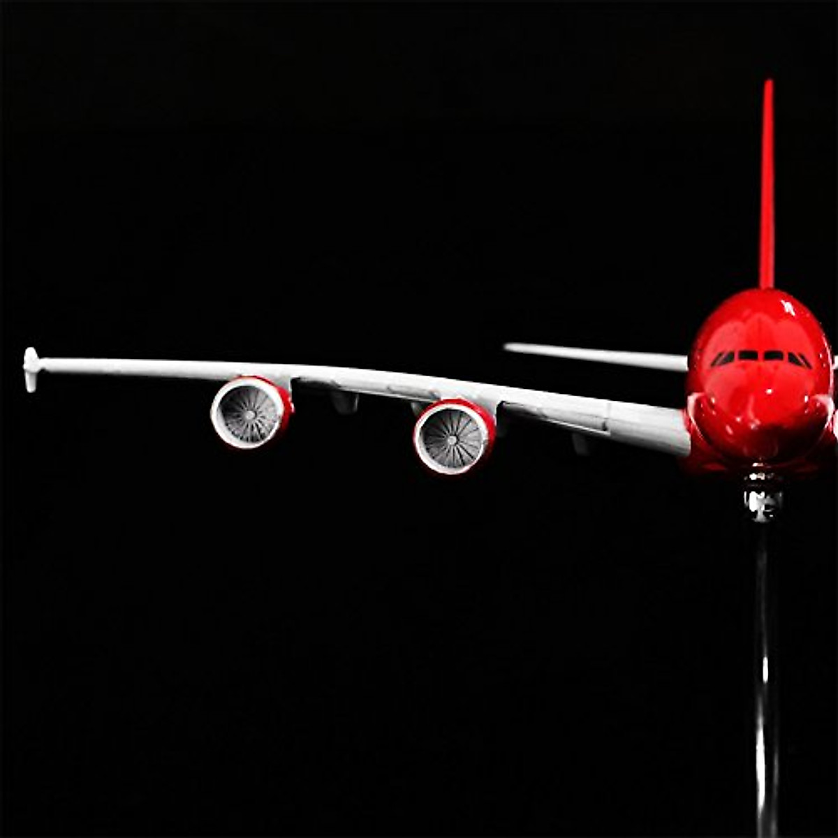 24-Hours Coca Aerospace A380 Alloy Flying Model Aircraft Child Birthday Gift Plane Models chiristmas Gift 1:400