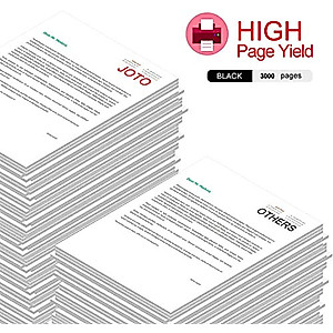 JOTO Compatible Toner Cartridge Replacement for Brother TN760 TN-760 TN730 TN-730 for MFC-L2710DW MFC-L2750DW HL-L2370DW DCP-L2550DW HL-L2350DW HL-L2395DW HL-L2390DW Laser Printer ( 2-Pack )