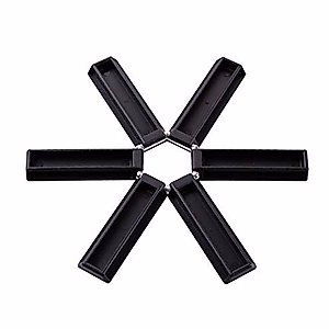 WOIWO High Temperature Resistant Pan Cushion New and Strange Folding Pot Plastic Pot Mat