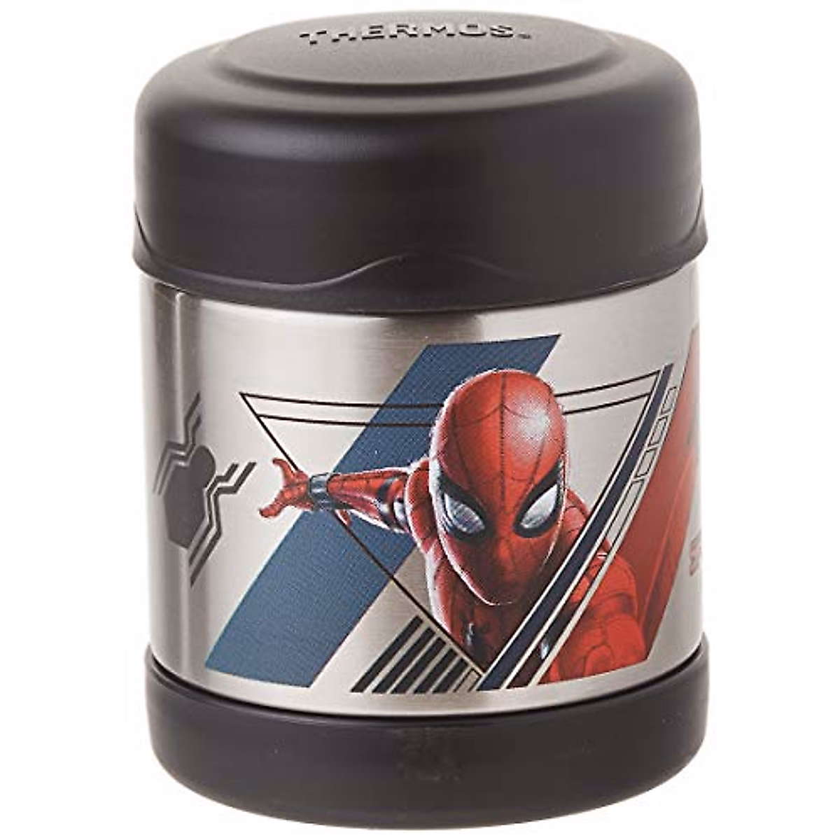 Thermos Funtainer 10 Ounce Food Jar (Spiderman Black)