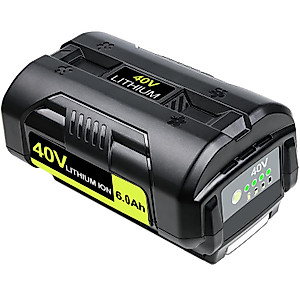 DTK 40V Lithium Battery Replacement for Ryobi 40V Battery OP4026 OP40201 OP40261 OP4040 OP4050 OP40601
