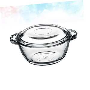 BESTOYARD Egg Steamer 275ml Bowl Glass Kitchen Gadget Kitchen Cooker Food Container Bowls Glass for Microwave Egg Steamer Household Vegetable