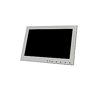 Kenuco White 10.1" LED Monitor with HDMI/VGA/Composite/RCA Input