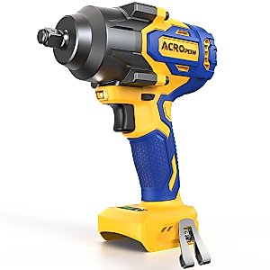 ACROPOW Cordless Impact Wrench Compatible with DEWALT 20V MAX Battery, 1/2 Inch Brushless High Torque Power Impact Gun 630 Ft-lbs(850 N.m) with 3-Mode Speed, LED Light (Bare Tool Only)
