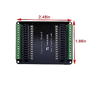 Treedix Breakout Board Expansion Board GPIO Board Pin Out IO Out 1 into 2 for ESP8266 ESP-12E Development Board