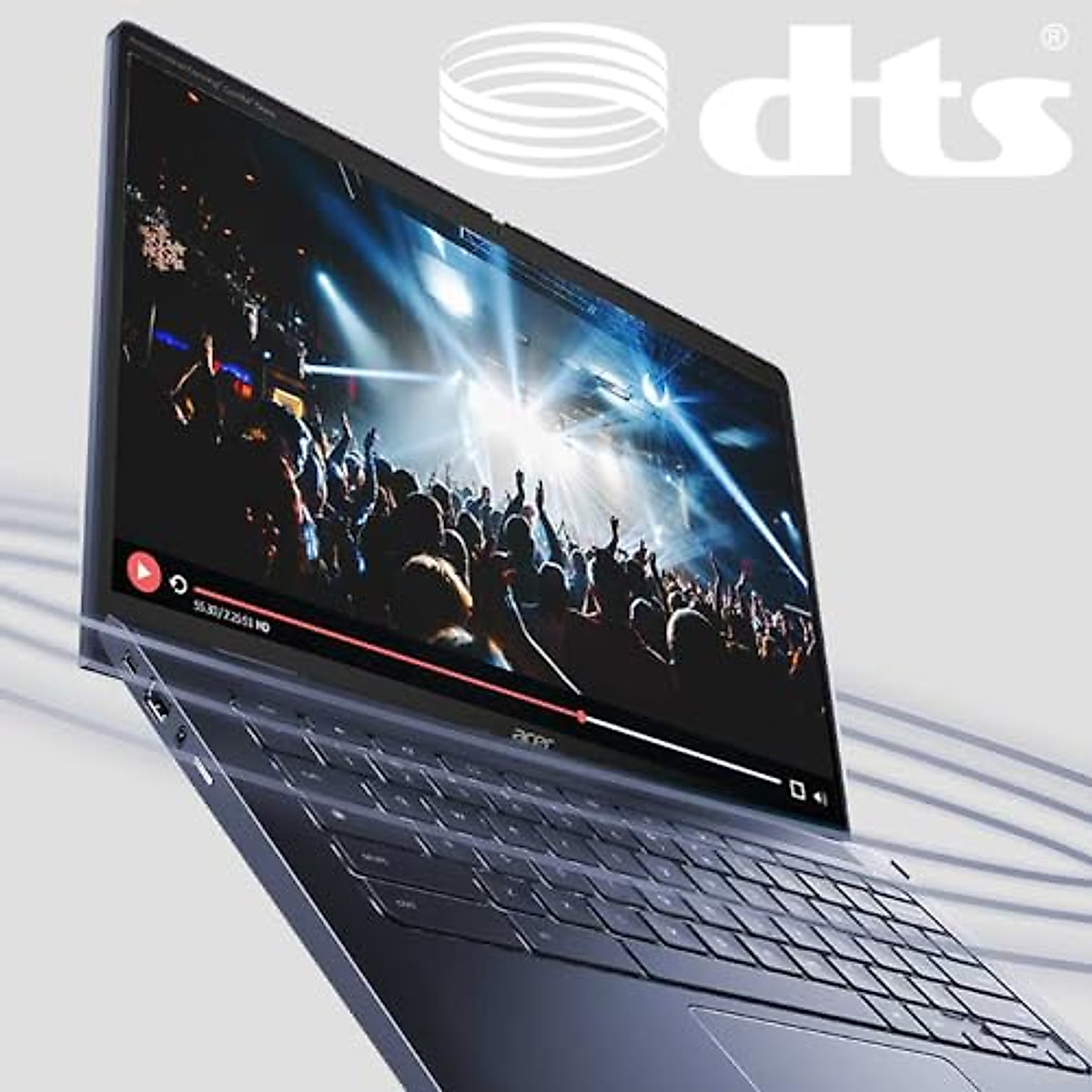 acer Chromebook Spin 714 CP714-1WN-53M9 Laptop Intel Evo Intel Core i5-1235U 14" 1920x1200 IPS Touch Display 8GB LPDDR4X 256GB SSD Wi-Fi 6E FHD MIPI Webcam Backlit Keyboard Chrome OS