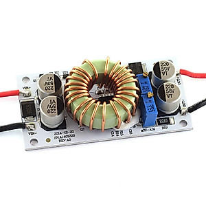 HiLetgo 250W DC-DC Module 10-40V to 10-50V 6A Adjustable Step-Up Power Supply Module 250W DC Booster Constant Voltage Constant Current Power Converter Module