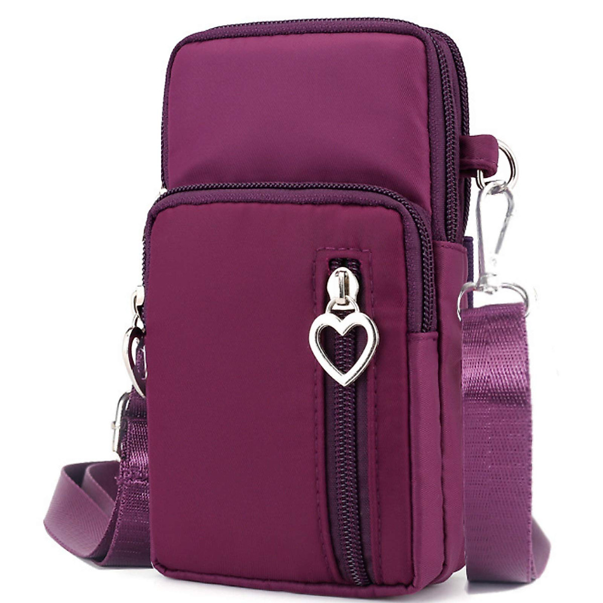 Sports Armband Outdoor Sweat-Proof Running Armbag Cross-Body Shoulder Casual Wallet Purse Gym Fitness Cell Phone Bag Key Holder for iPhone13 Pro/ 12 Pro/Xs Max/Xr,Galaxy S10 Plus,Huawei P30 Pro (#14)