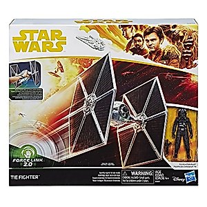 STAR WARS Force Link 2.0 Tie Fighter & Tie Fighter Pilot Figure