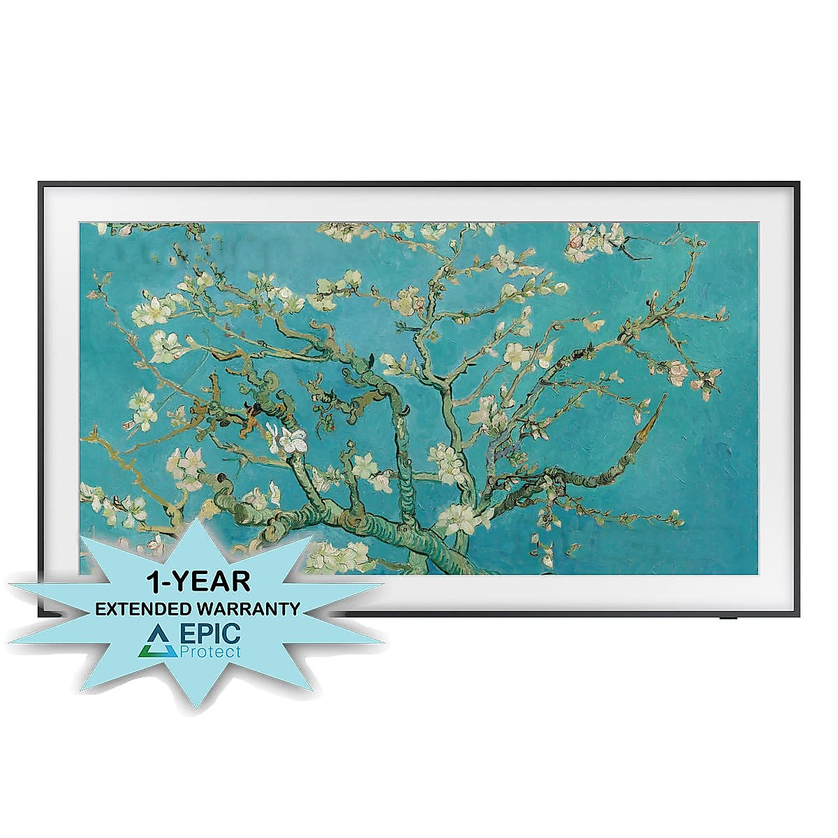 SAMSUNG QN55LS03BAFXZA 55" The Frame 4K UltraHD Smart QLED TV with an Additional 1 Year Coverage by Epic Protect (2022)