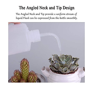 Valchoose 2Pack 500ml Squeeze Bottle 16.9oz, No Spill Wash Bottles Large with Handy Measurement Lines, Wash Bottles Squeeze Spout Flowing Well