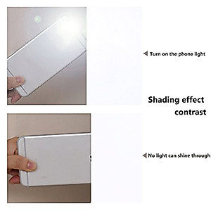 NICETOWN White 100% Blackout Curtains for Windows, Super Heavy-Duty Black Lined Total Darkness Drapes for Bedroom, Privacy Assured Window Treatment for Patio (Pack of 2, 52 inches W x 108 inches L)