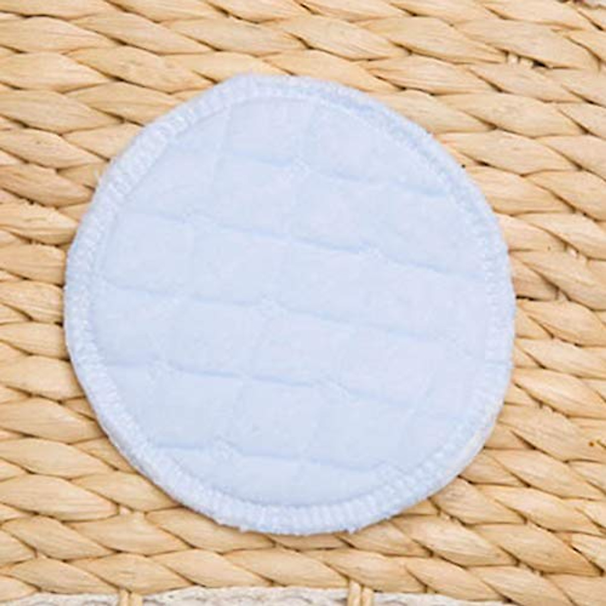 ARTIBETTER 6pcs Bamboo Nursing Pads Reusable Washable Breastfeeding Pads Breast Pad (Random Color)