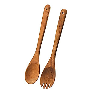 Godinger 2 in1 Salad Bowl and Cake Stand, Salad Bowl Serving Dish and Footed Cake Stand with Dome, Includes Wooden Salad Servers, Acacia Wood and BPA Free Acrylic Lid