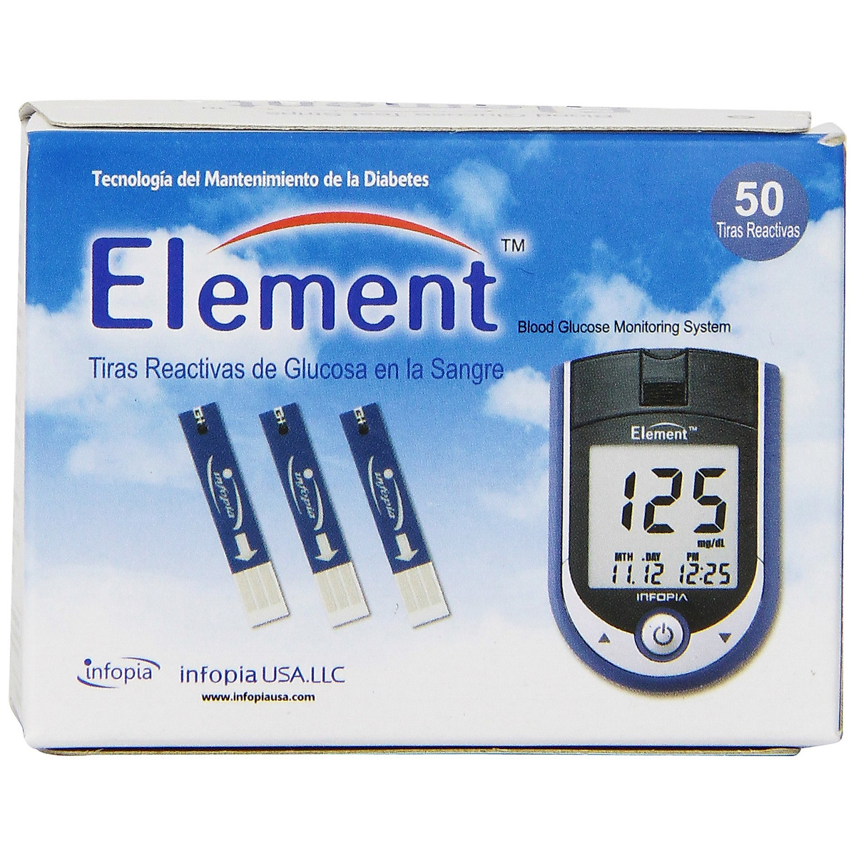 Element Brand Test Strips, 50 Count
