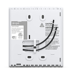 Sinopé Smart Wi-Fi Thermostat for Electric Baseboard Heating TH1124WF (Works with Amazon Alexa and Apple HomeKit) 4000 W / 240 V