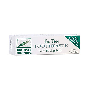 Tea Tree Therapy Toothpaste with Baking Soda 5 Oz (Pack of 2)