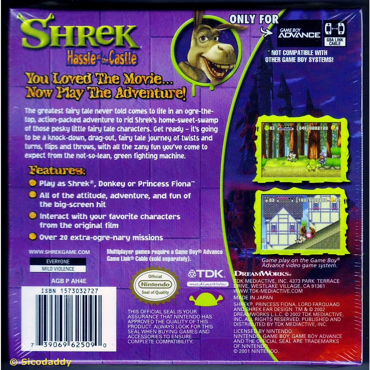 Shrek Hassle at the Castle