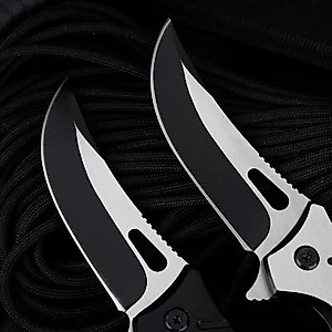 Folding Knife Outdoor, Survival, Outdoor Camping Hunting Fishing Gifts for Men,