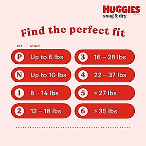 Huggies Snug & Dry Baby Diapers, Size 2 (12-18 lbs), 100 Ct