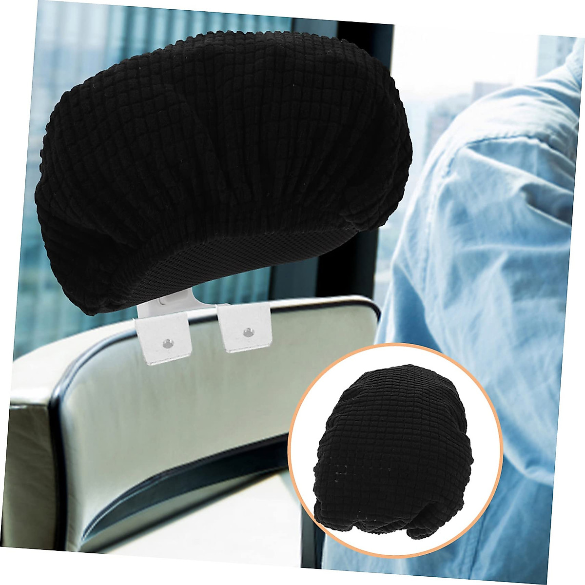 ARTIBETTER 4pcs Chair Pillowcase Recliner Chair Covers for Reclining Chair Boss Chair Headrest Cover Chair Headrests Replacement Covers Kid Stuff Waterproof Fabric Child Neck Modified Chair