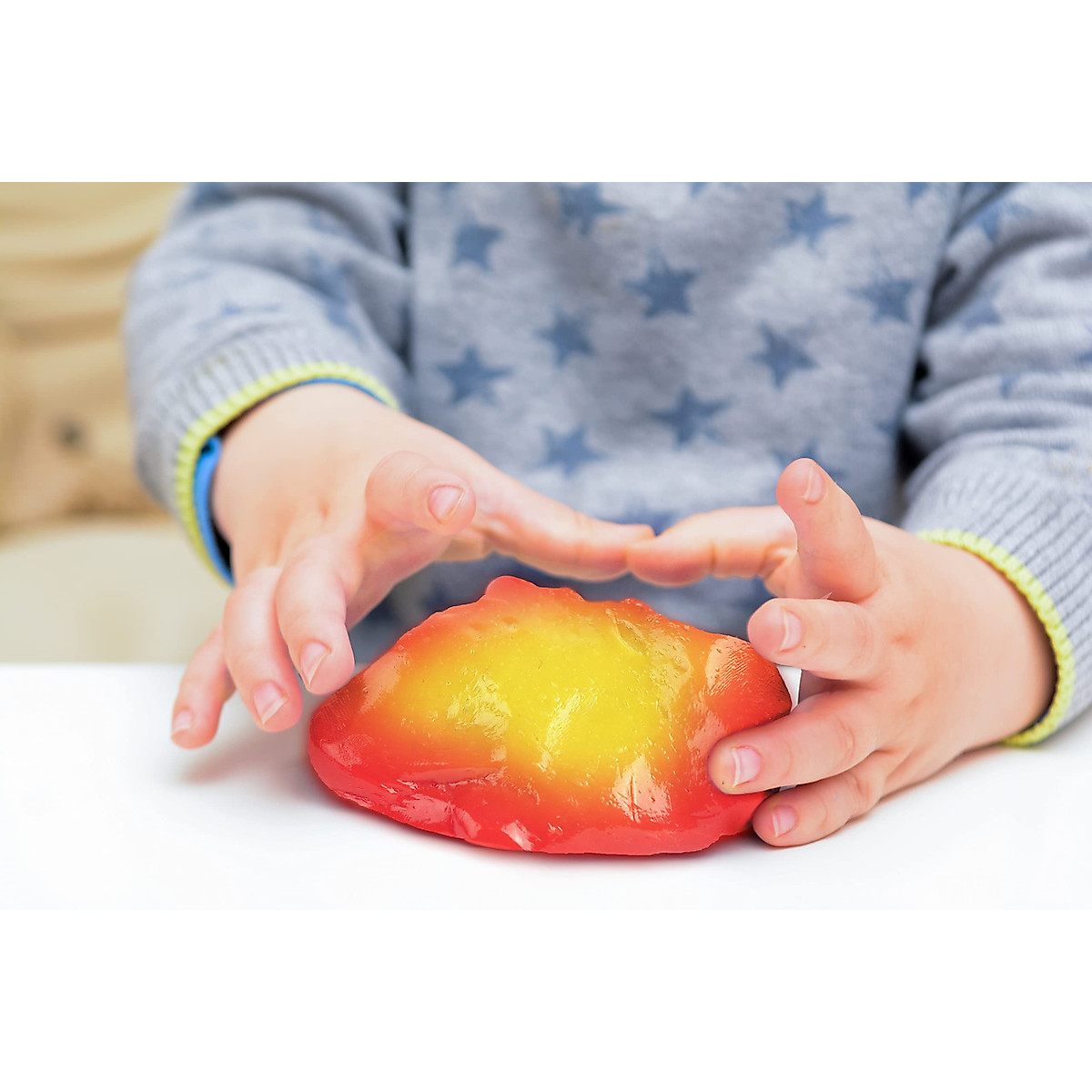 Color Changing Putty Fidget Toy for Kids Stress Relief and Therapy and Great ADHD Fidget Putty Toy That Changes Colors