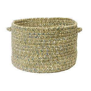 Colonial Mills West Bay Utility Basket, 14 by 10-Inch, Celery Tweed