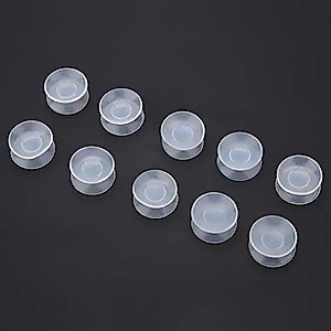 10pcs Double Sided Suction Cup, Transparent Silicone Gel Glass Fish Tank Aquarium Suction Cup Double Sided Suction Cups